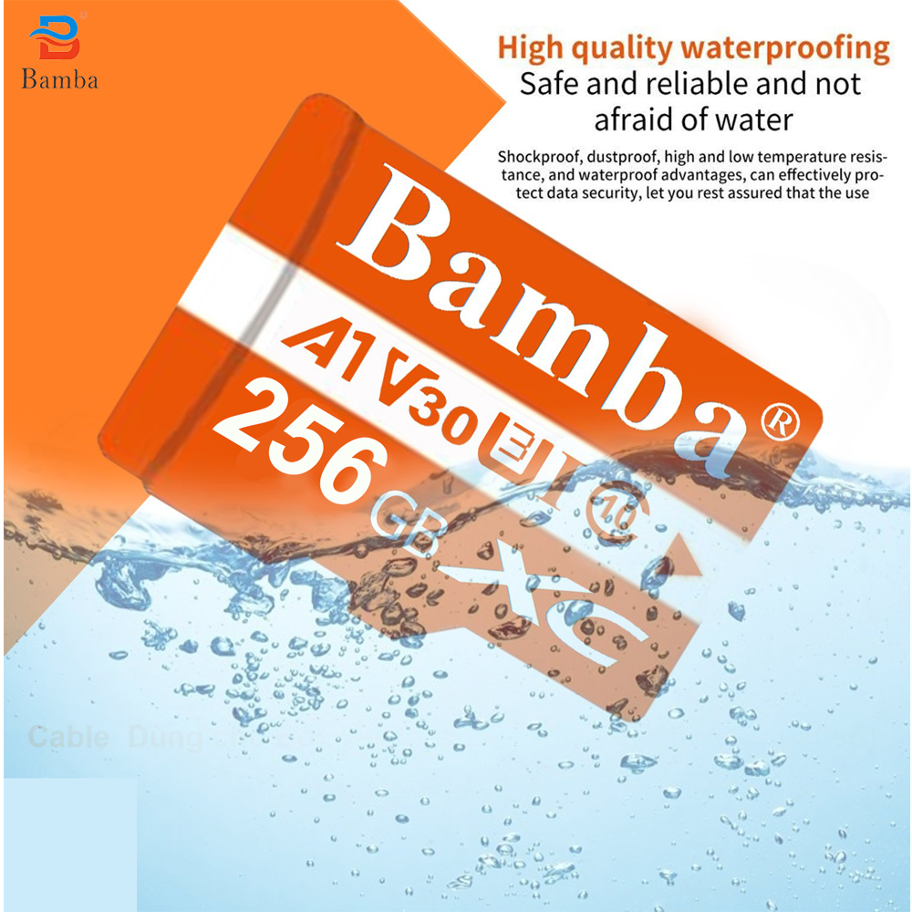 Thẻ Nhớ Micro SD Bamba 256G – BAMBA