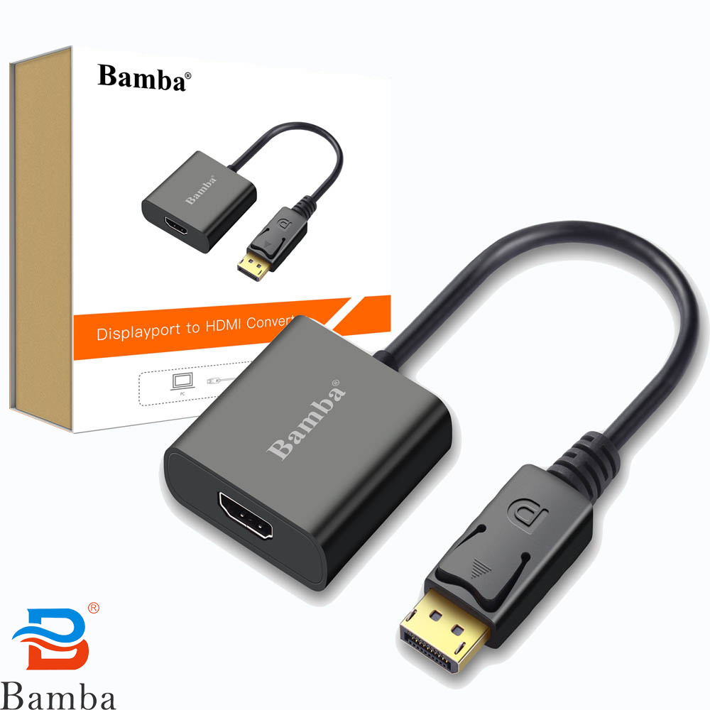 Cable Display Port – Hdmi Bamba (Hdmi Đầu cái) – BAMBA